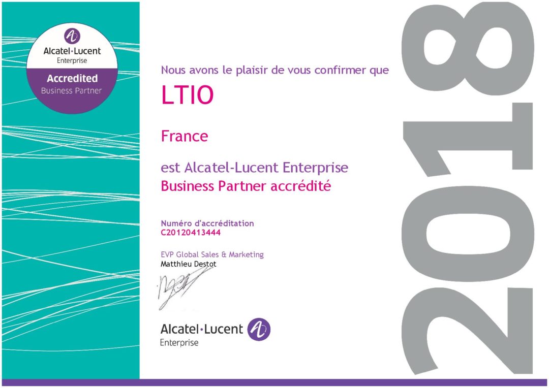 Certification Alcatel-Lucent | LTIO